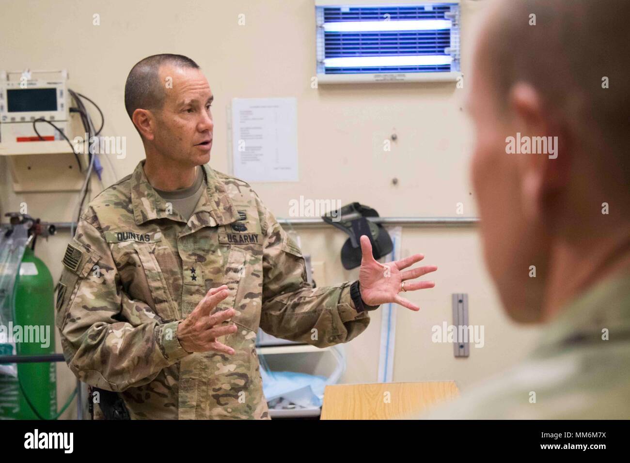 Maj. Gen. Leopoldo Quintas, U.S. Army Deputy Commander, Support United ...