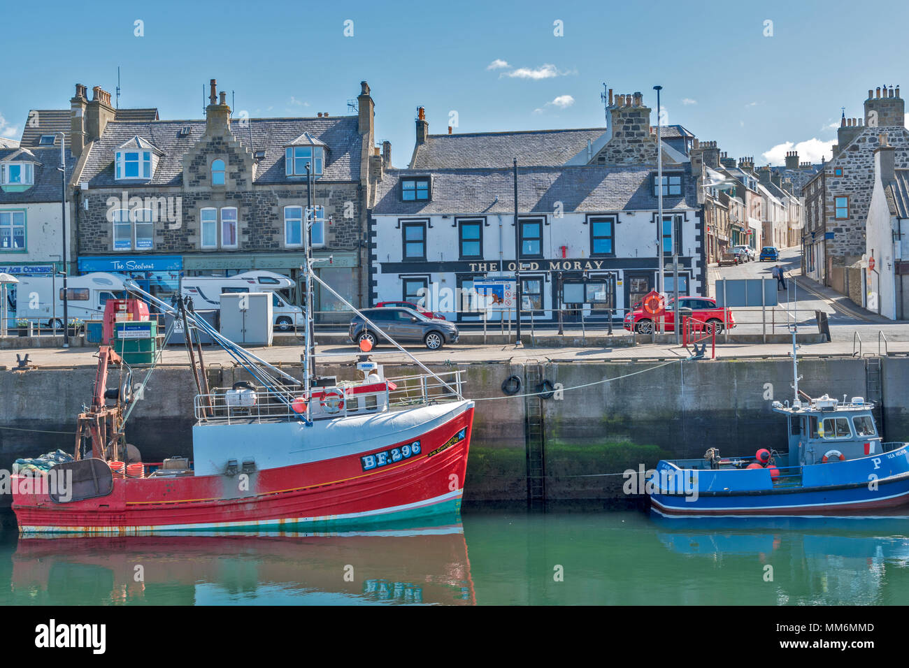 MACDUFF ABERDEENSHIRE SCOTLAND SHIPYARD OR BOATYARD BOATS IN THE ...