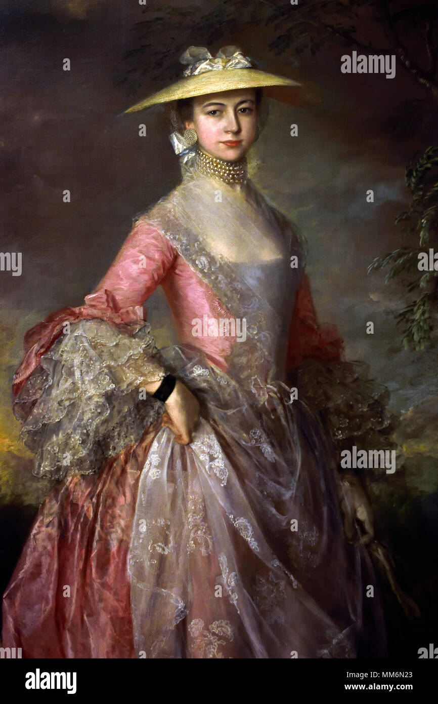 Mary Countess Howe ( Richard Howe )1732-1800 by Thomas Gainsborough ...