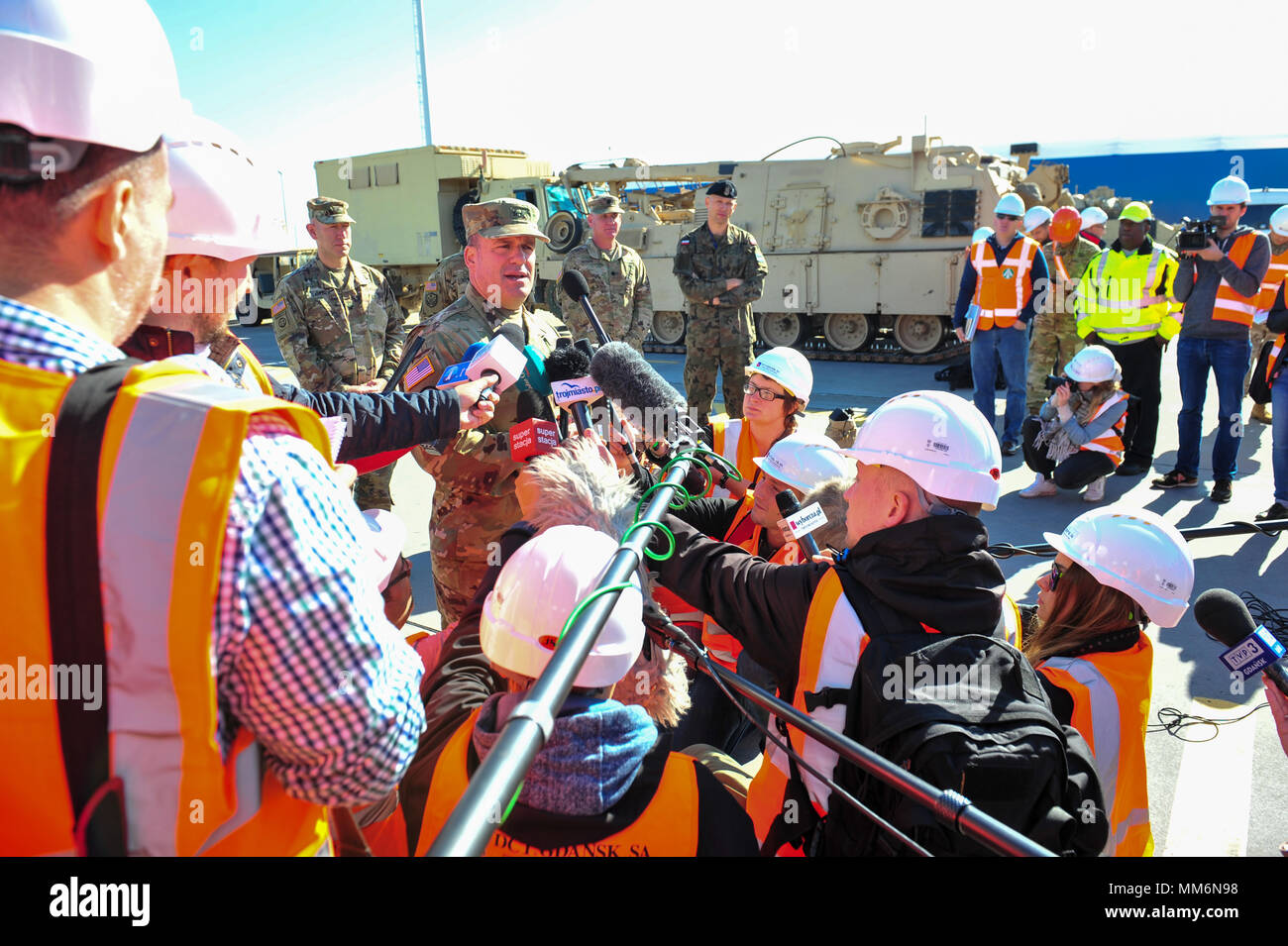 Maj. Gen. Steven Shapiro, commanding general, 21st Theater Sustainment ...