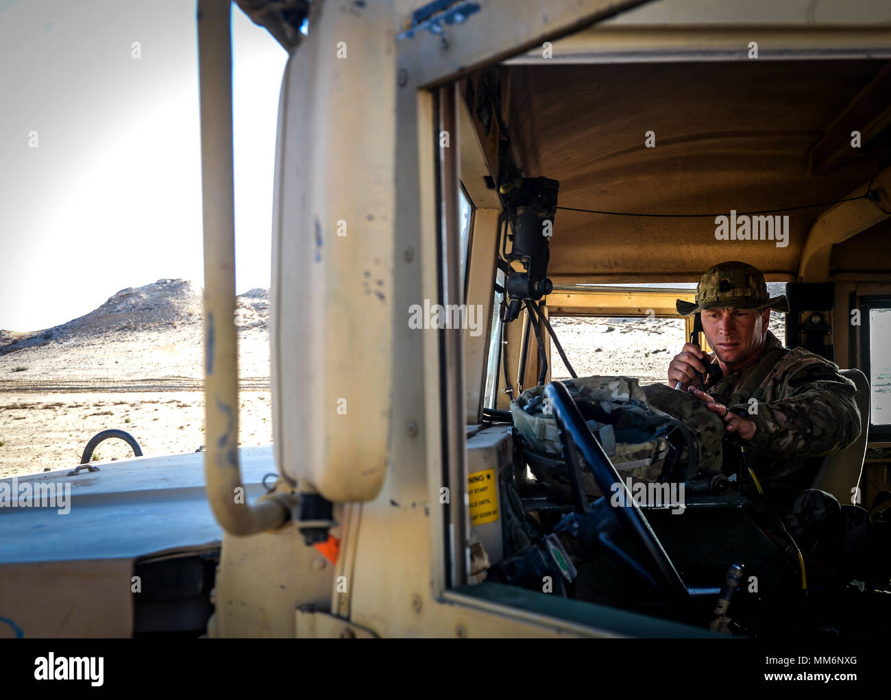 U.S. Army Sgt. 1st Class Kevin Fitzpatrick, 3rd Battalion, 8th Cavalry ...