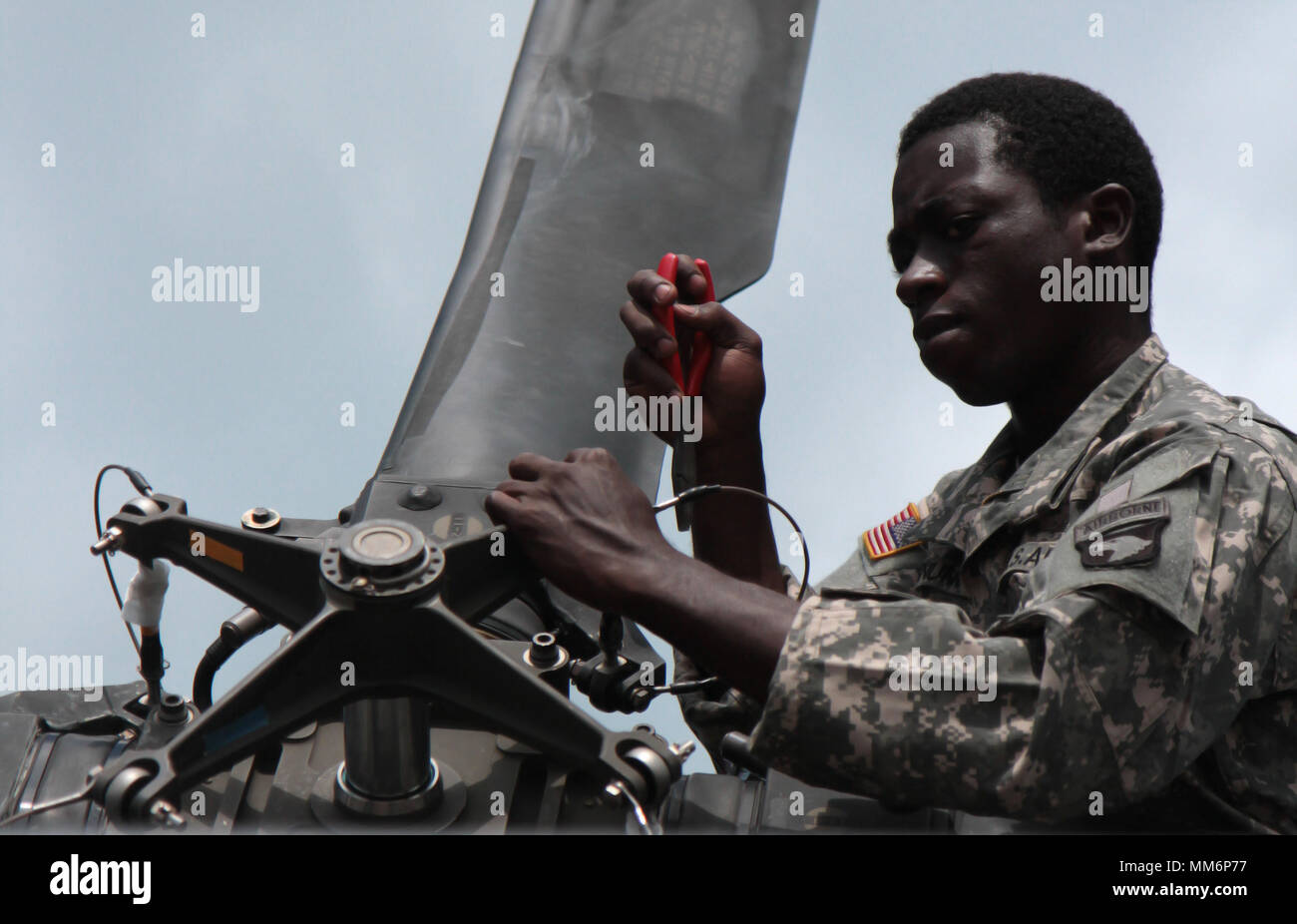 PATRICK AIR FORCE BASE, Fla. – Pfc. Emmanuel Bynum, a UH-60 Black Hawk ...