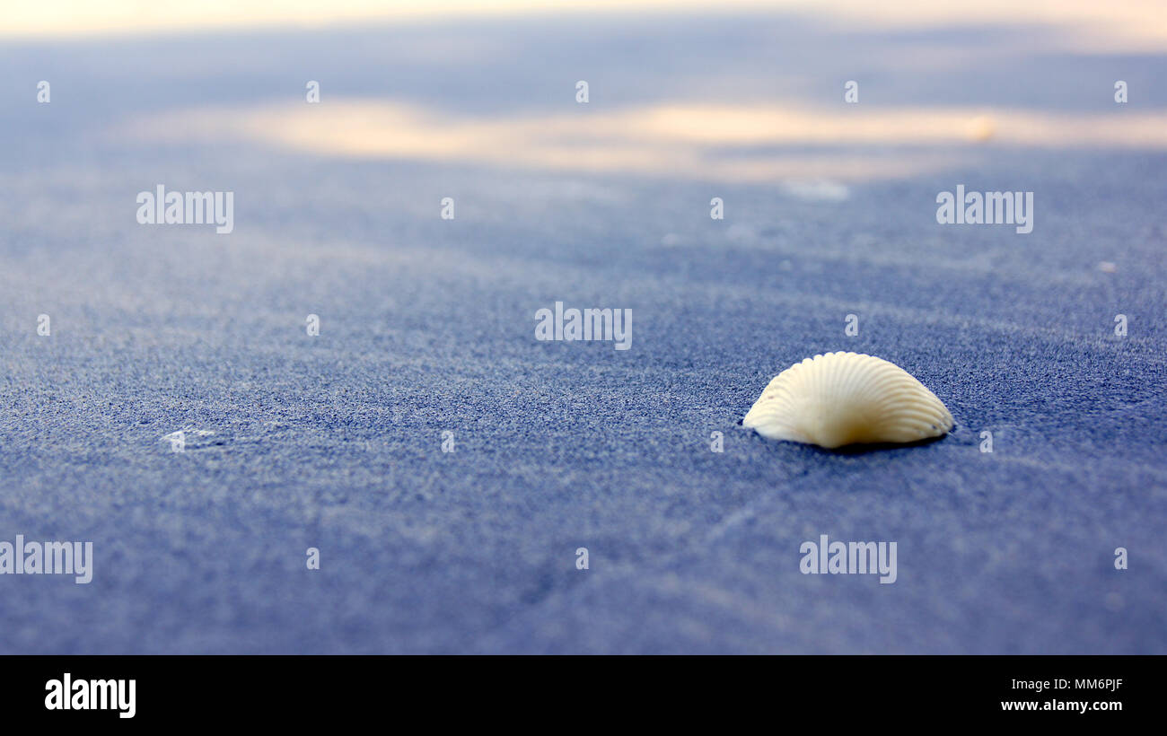 PULAU LANGKAWI, MALAYSIA - APR 7th 2015: Famous black sand beach with ...