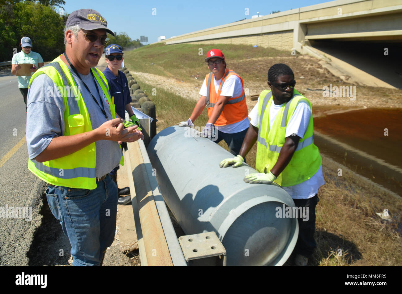 Environmental Protection Agency (EPA) hazardous response teams led by ...