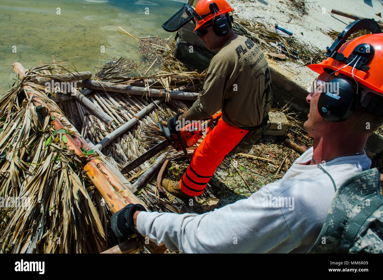 A route clearing team with the Florida National Guard’s Chemical ...