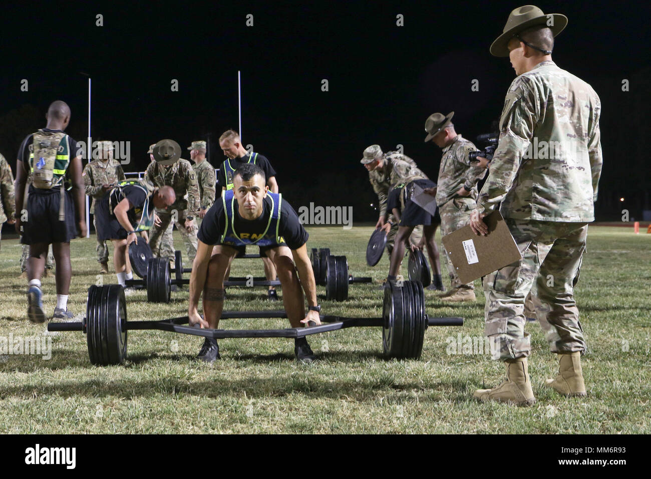 Drill Sergeant, Sgt. Christopher Moses assigned to the 95th training ...