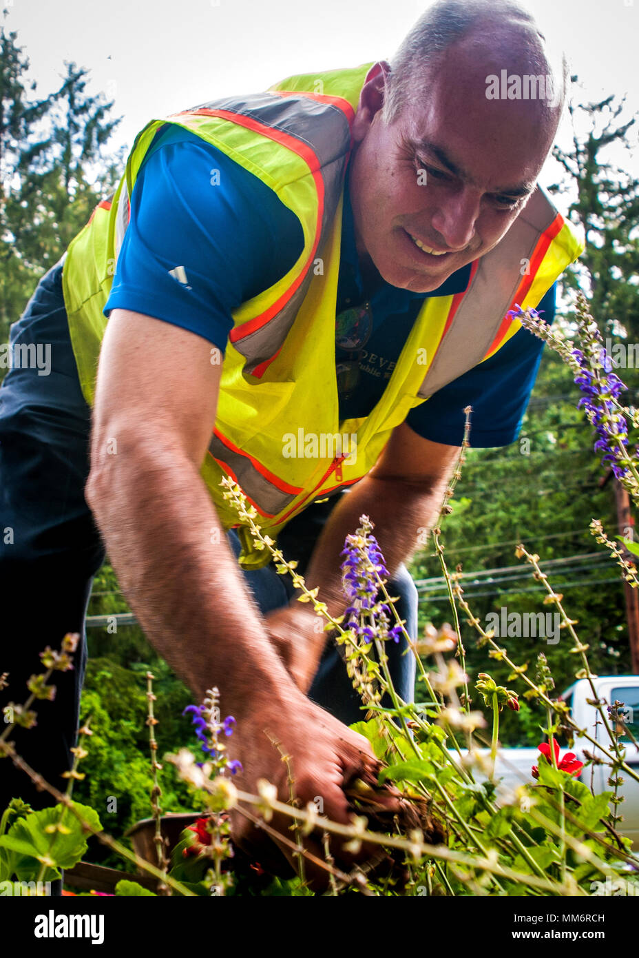 DEVENS, Massachusetts – David Blazon, the manager for the Department of ...