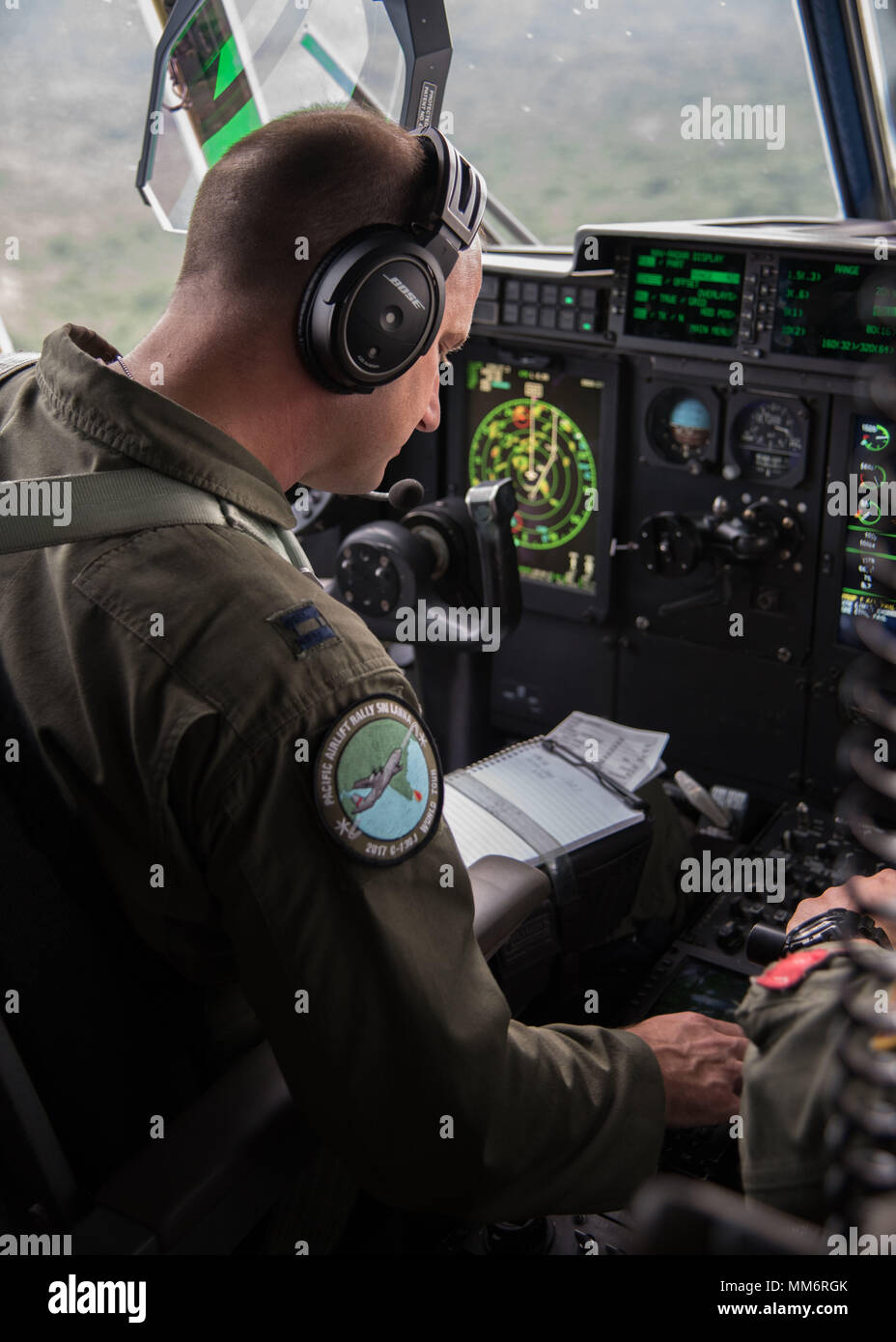 U.S. Air Force Capt. Jason Rimmer, a C-130J Super Hercules pilot with ...