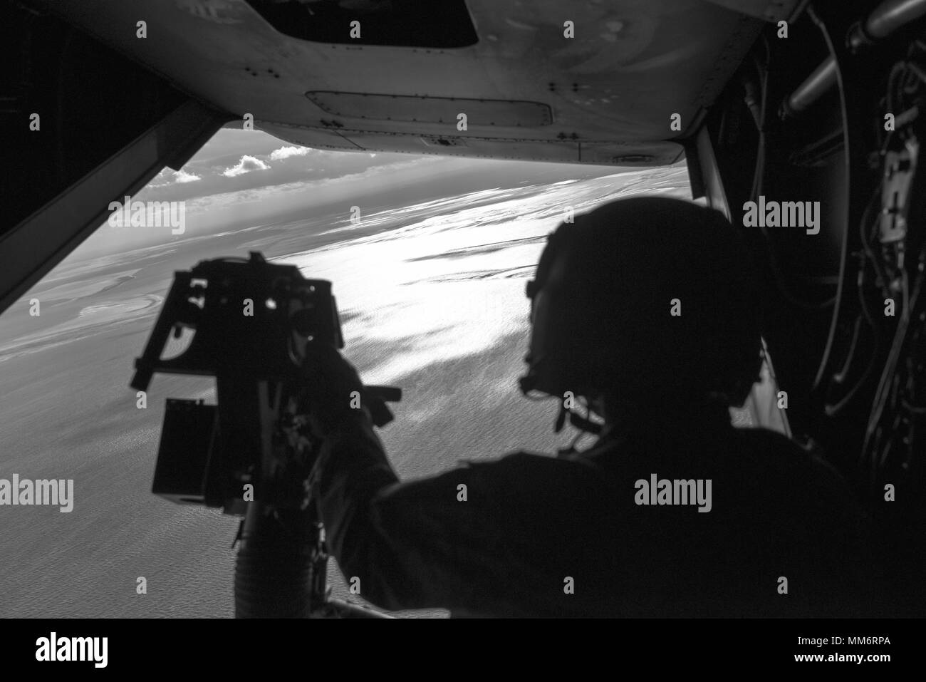 An Air Commando from the 7th Special Operations Squadron, 352d Special ...