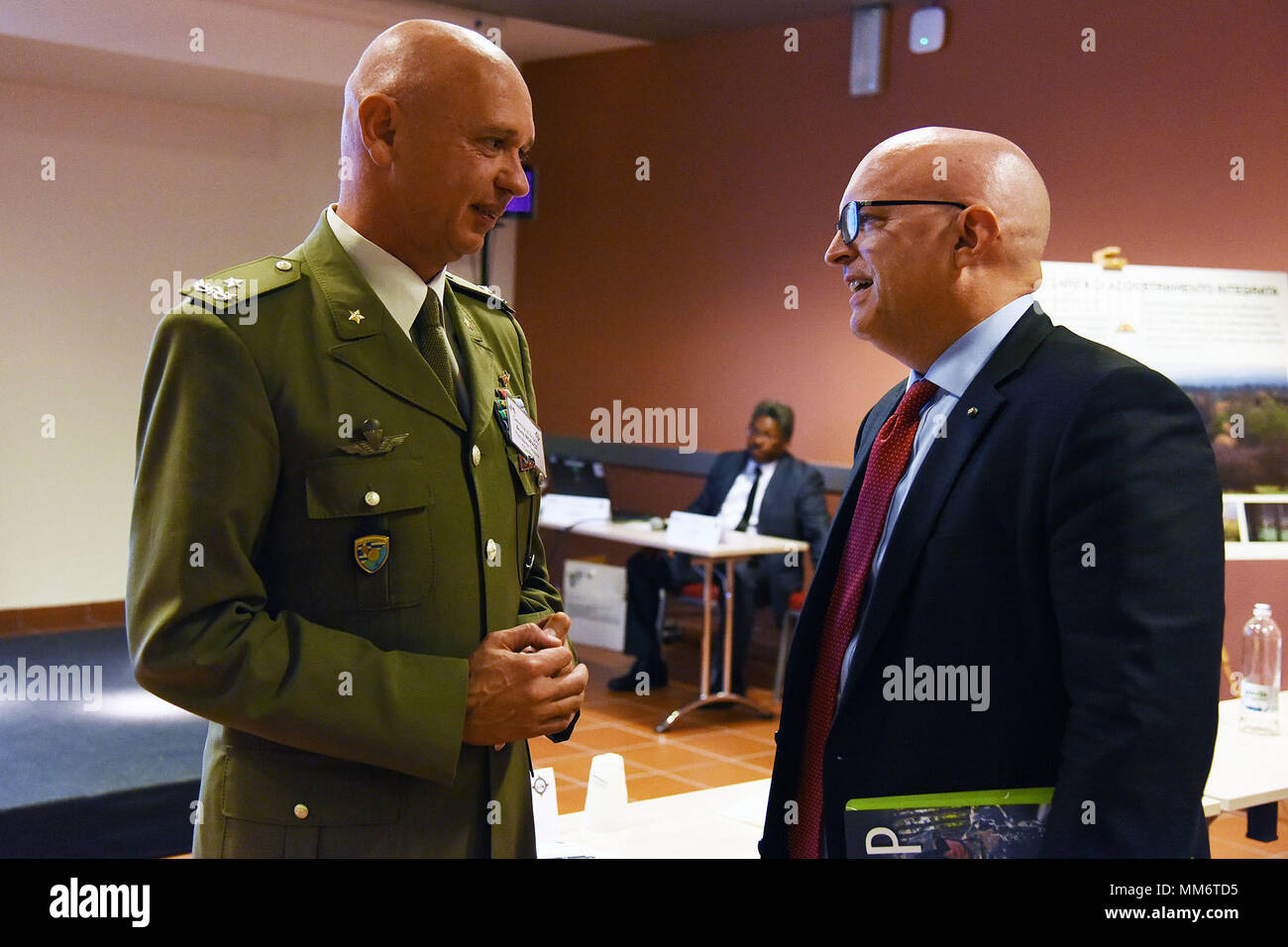 Brig. Gen. Bruno Morace, Commanding General Italian Army Friuli Venezia ...