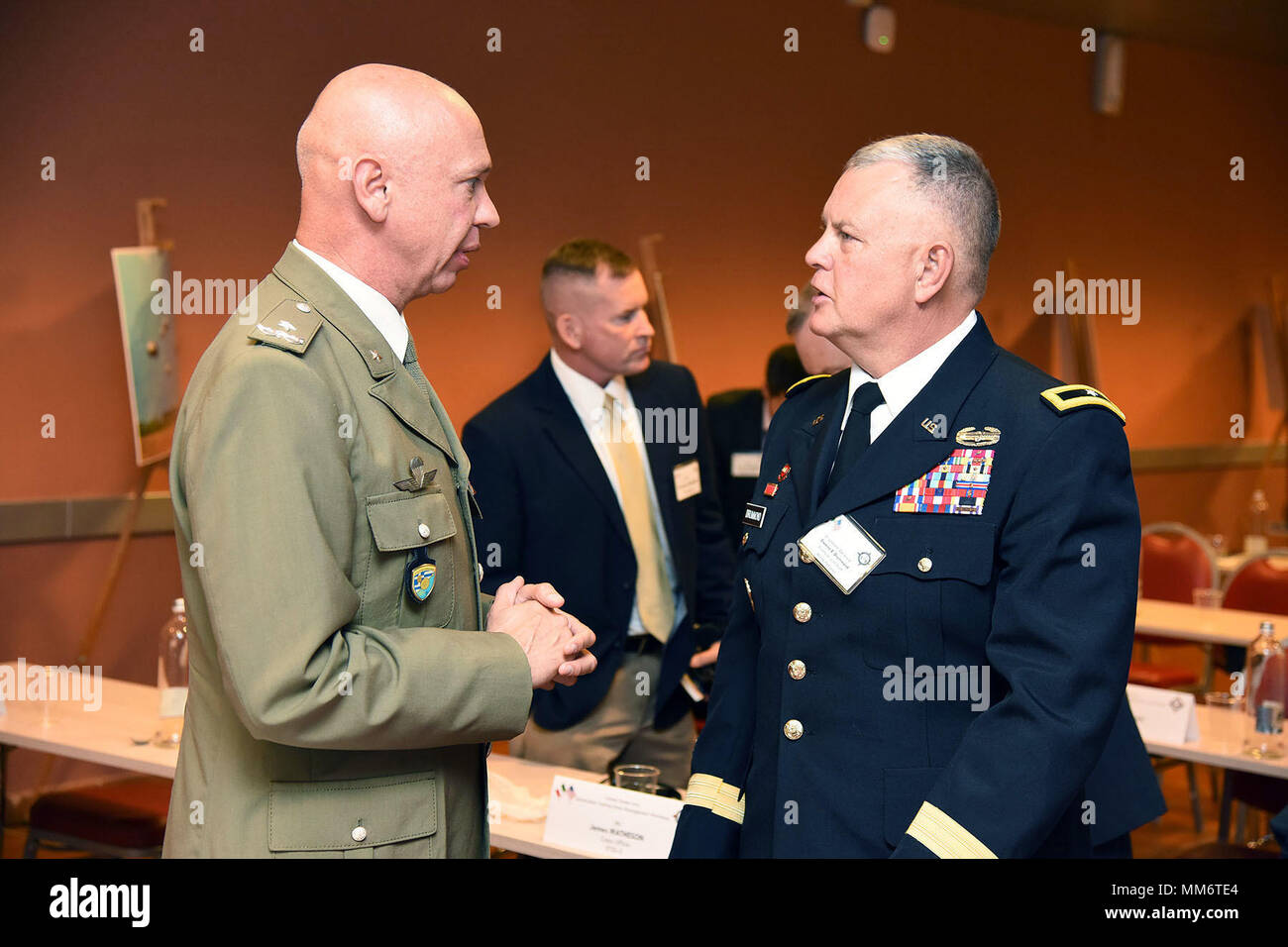 Brig. Gen. Bruno Morace, Commanding General Italian Army Friuli Venezia ...