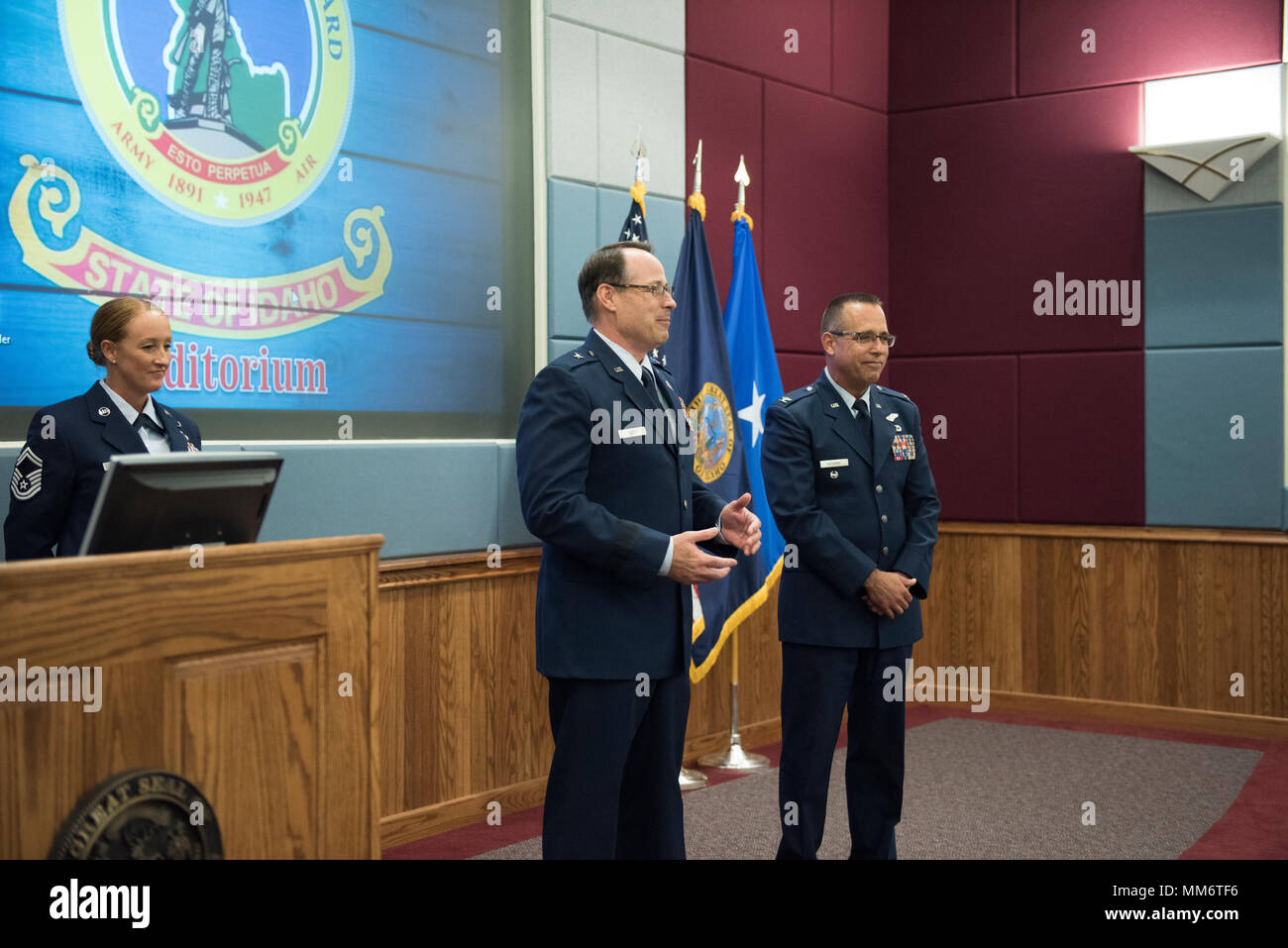 Colonel James M. Heuring retired from the Idaho Air National Guard ...