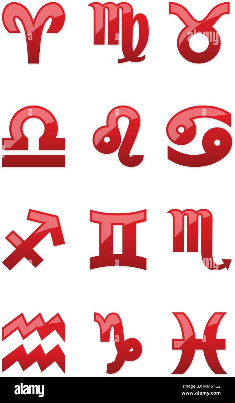 Taurus sagittarius horoscope signs hi-res stock photography and images ...