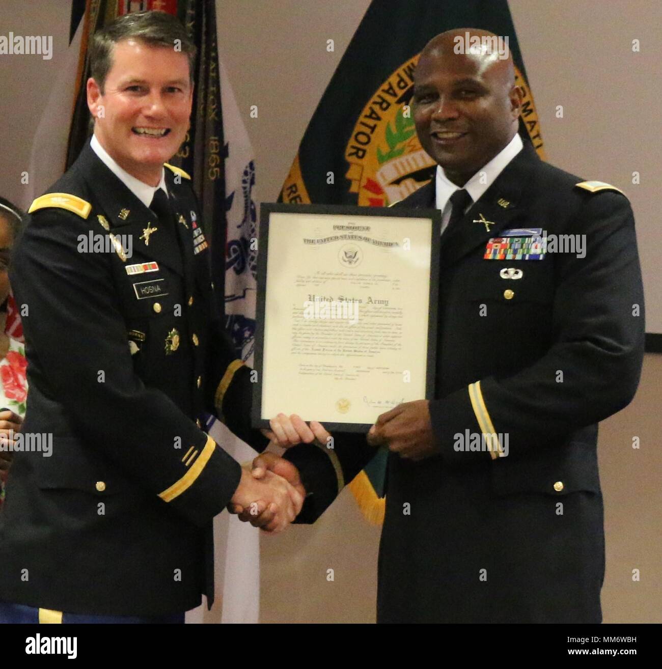 Col. David Hosna, former commander of the Defense Contract Management ...