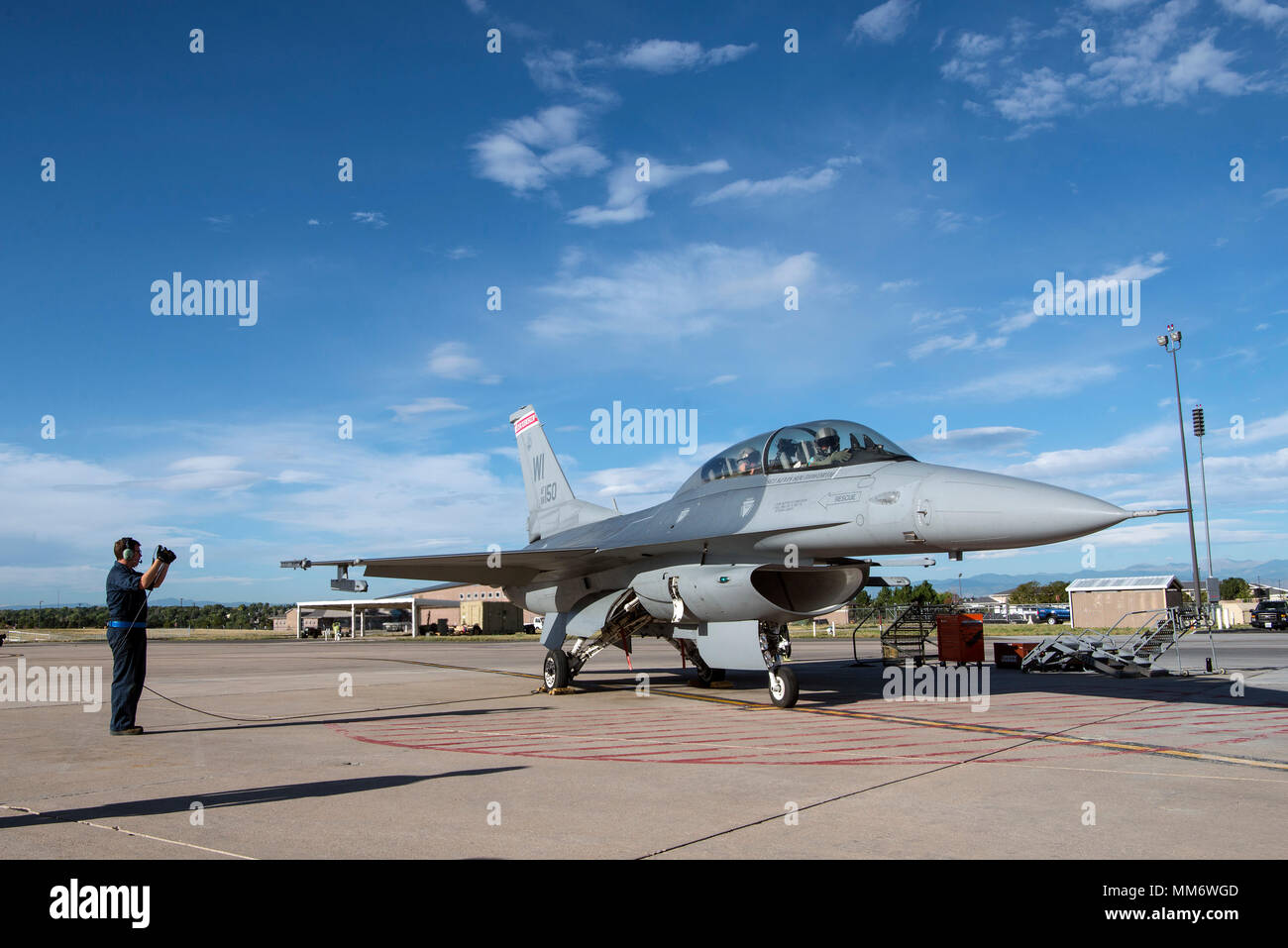 Col Mitchell Neff, pilot in the 120th Fighter Squadron, 140th Wing ...