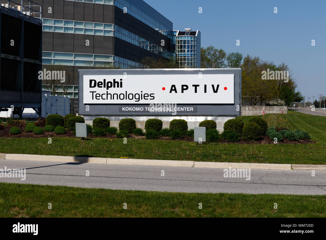 Kokomo - Circa May 2018: Delphi Automotive CTC Building. Delphi is now ...