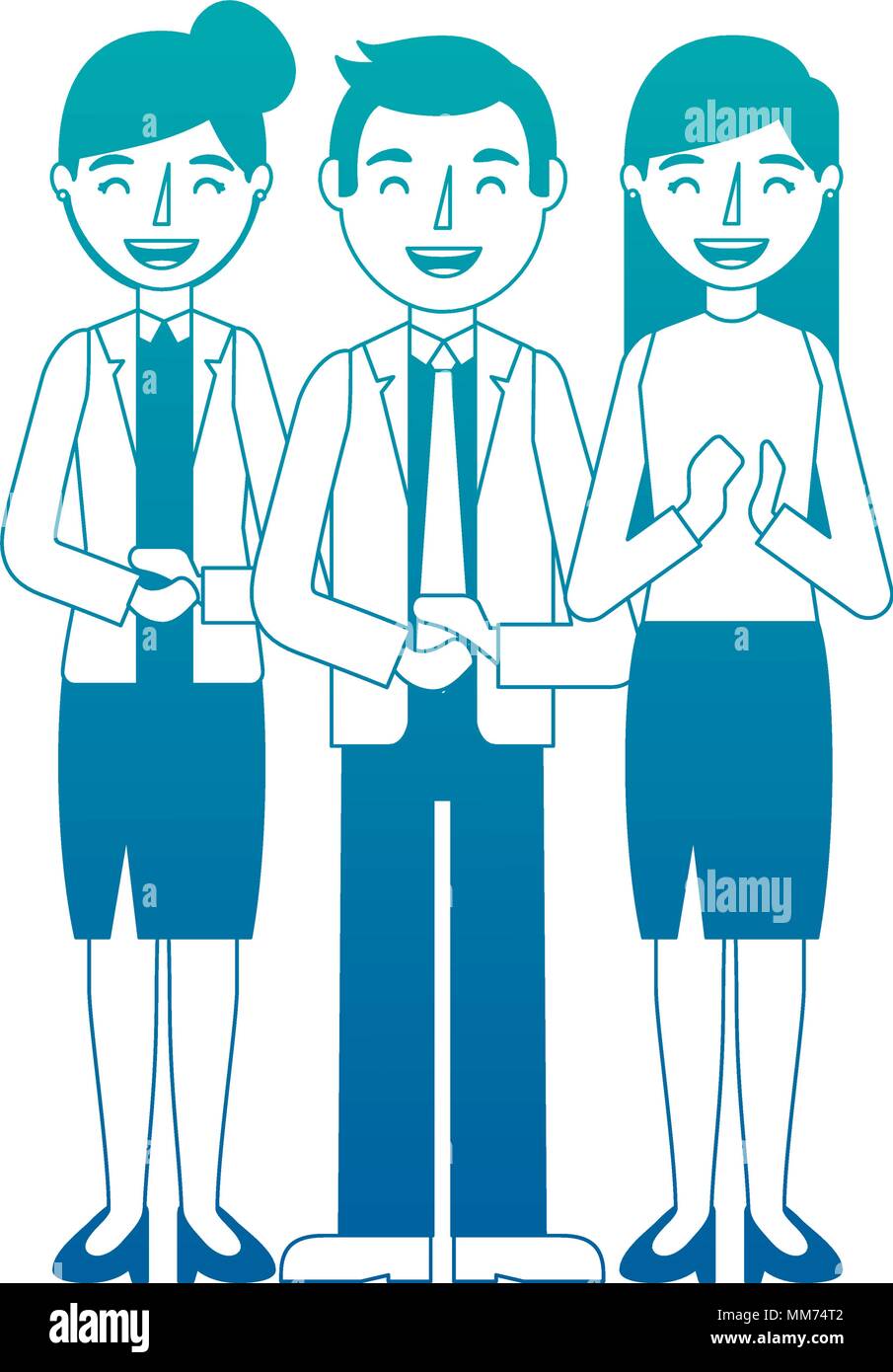 business people team group characters Stock Vector Image & Art - Alamy
