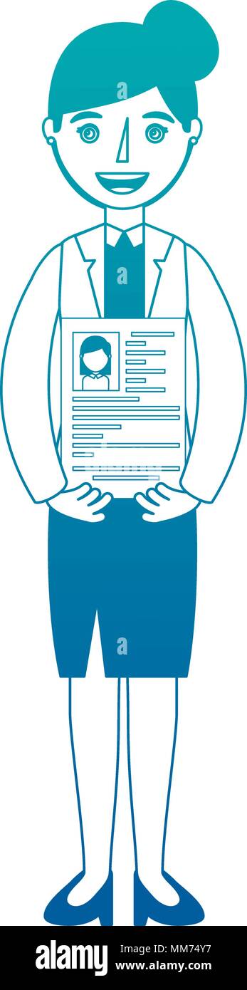 Young businesswoman bright modern Stock Vector Images - Alamy