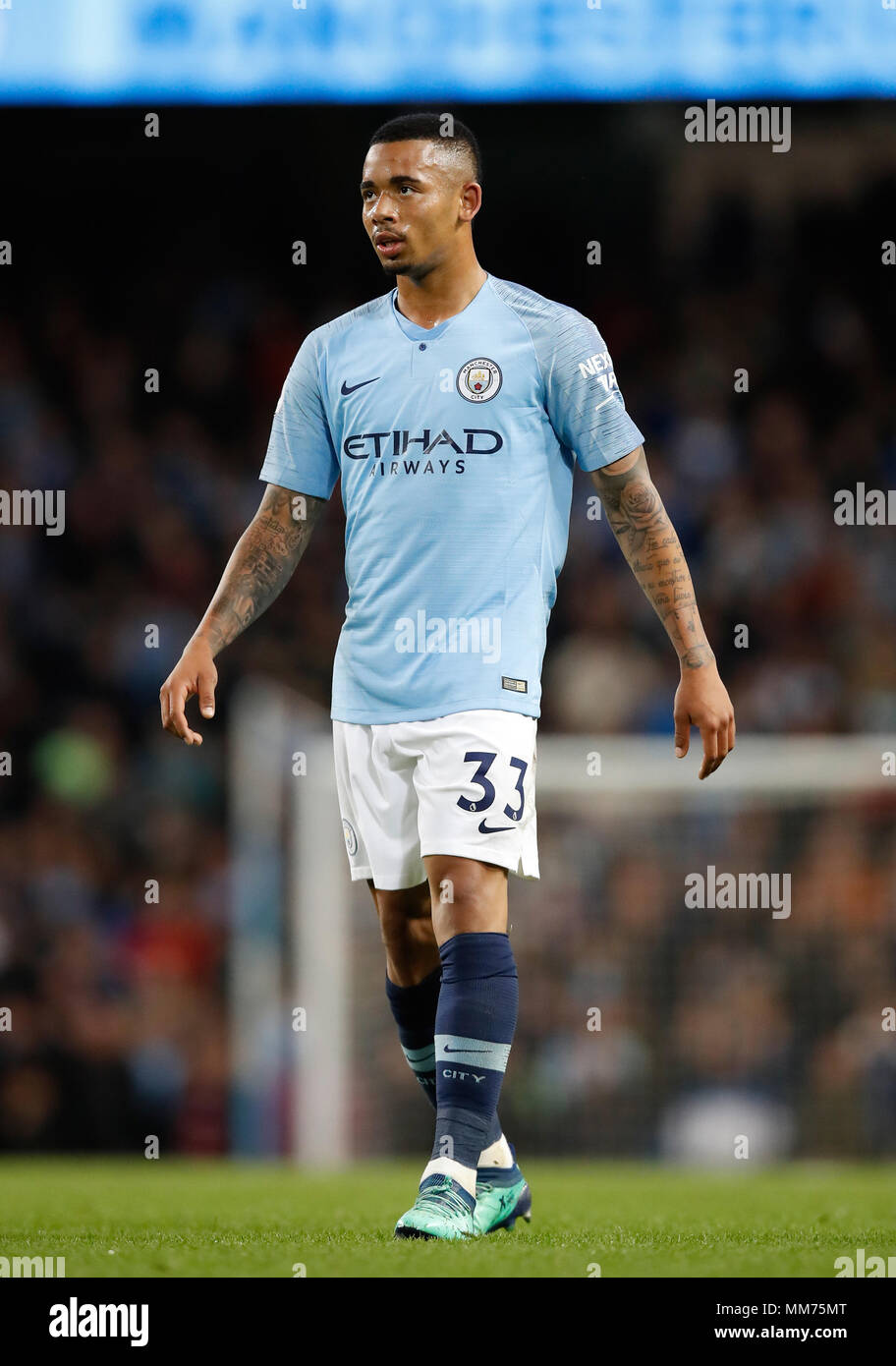 Manchester City's Gabriel Jesus during the Premier League match at the ...