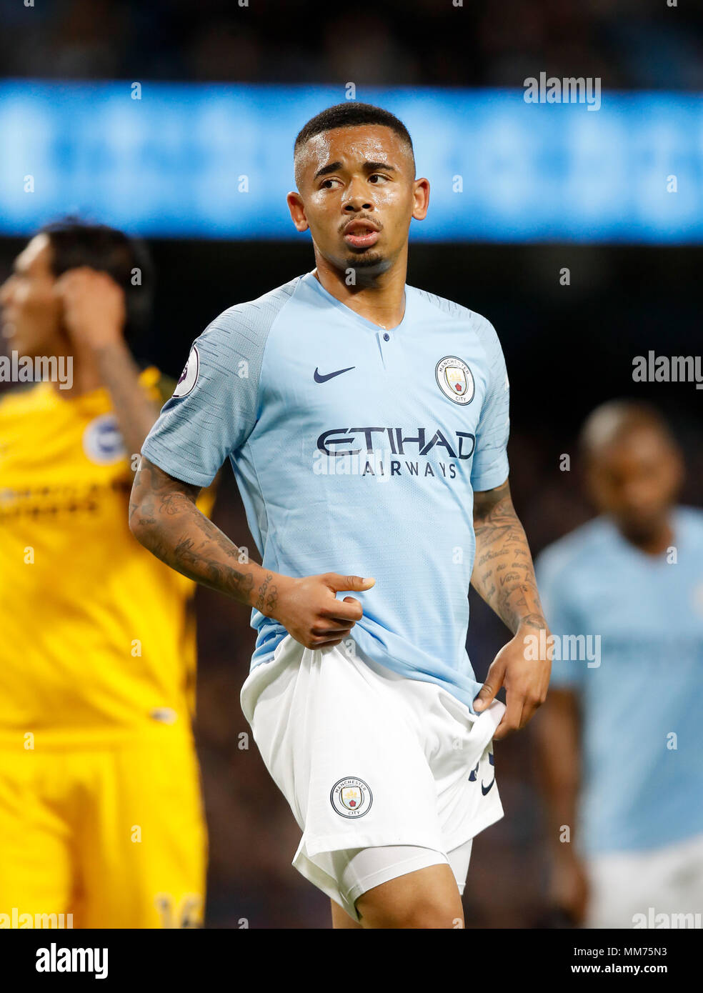 Manchester City's Gabriel Jesus during the Premier League match at the ...