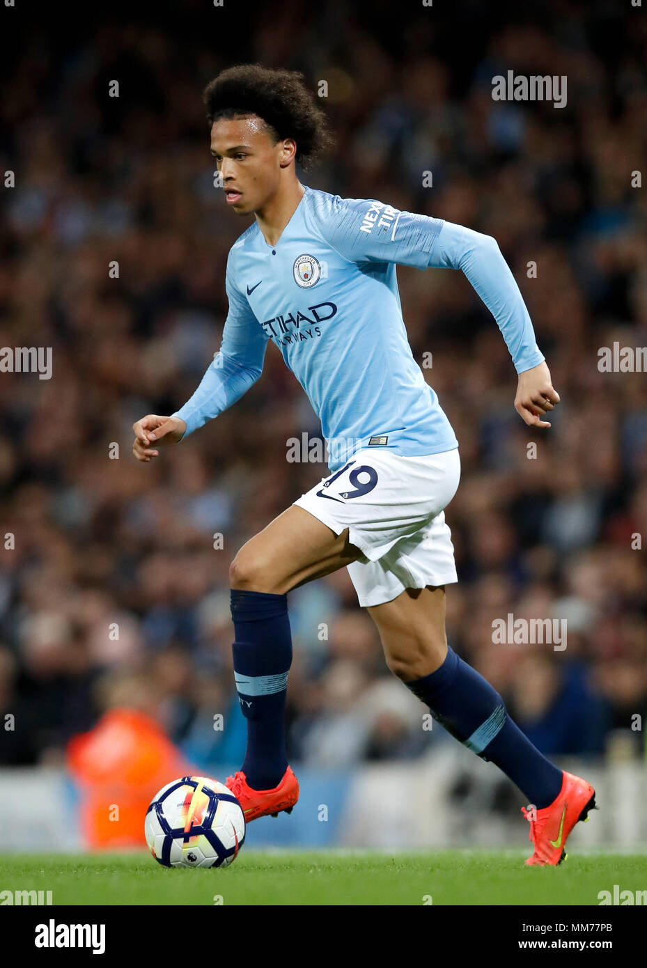 Manchester City's Leroy Sane during the Premier League match at the ...