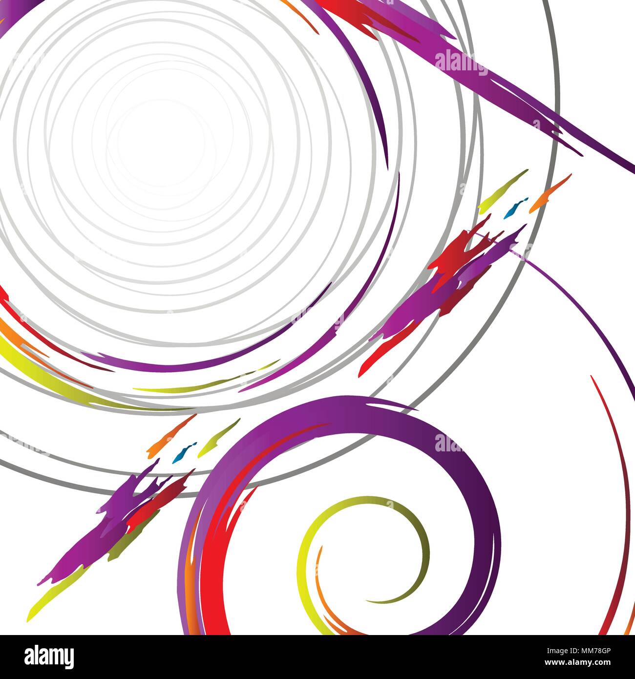 Creative header design with encircled room for your text Stock Vector ...