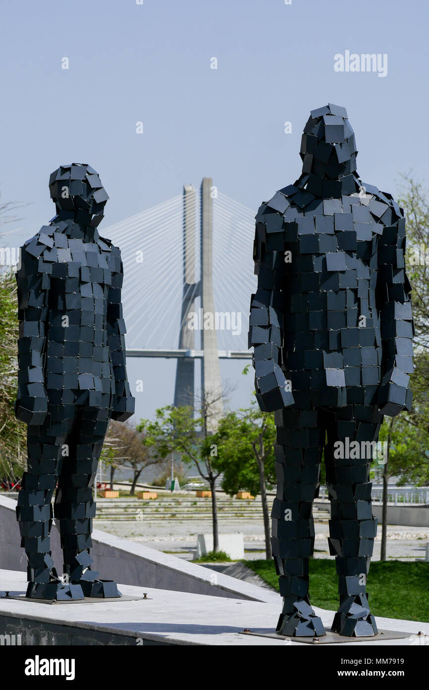 Statues de lisbonne hi-res stock photography and images - Alamy