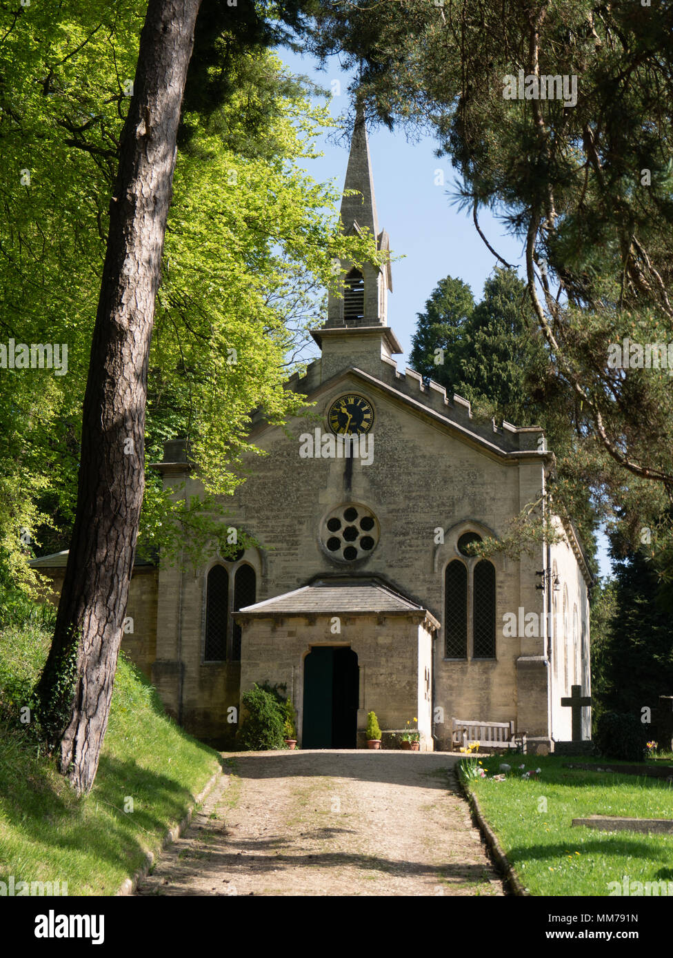 Holy Trinity church, Slad, Gloucestershire, UK Stock Photo - Alamy