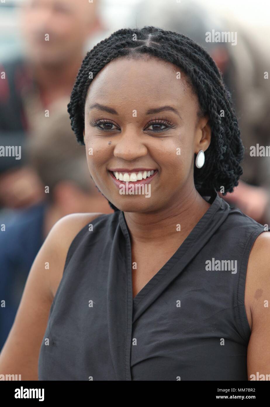 Cannes, France. 9th May 2018. Wanuri Kahiu Ector Rafiki. Photocall. 71 ...