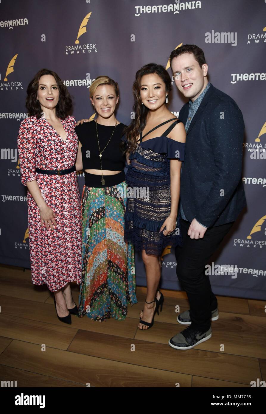New York, NY, USA. 9th May, 2018. Tina Fey, Taylor Louderman, Ashley ...
