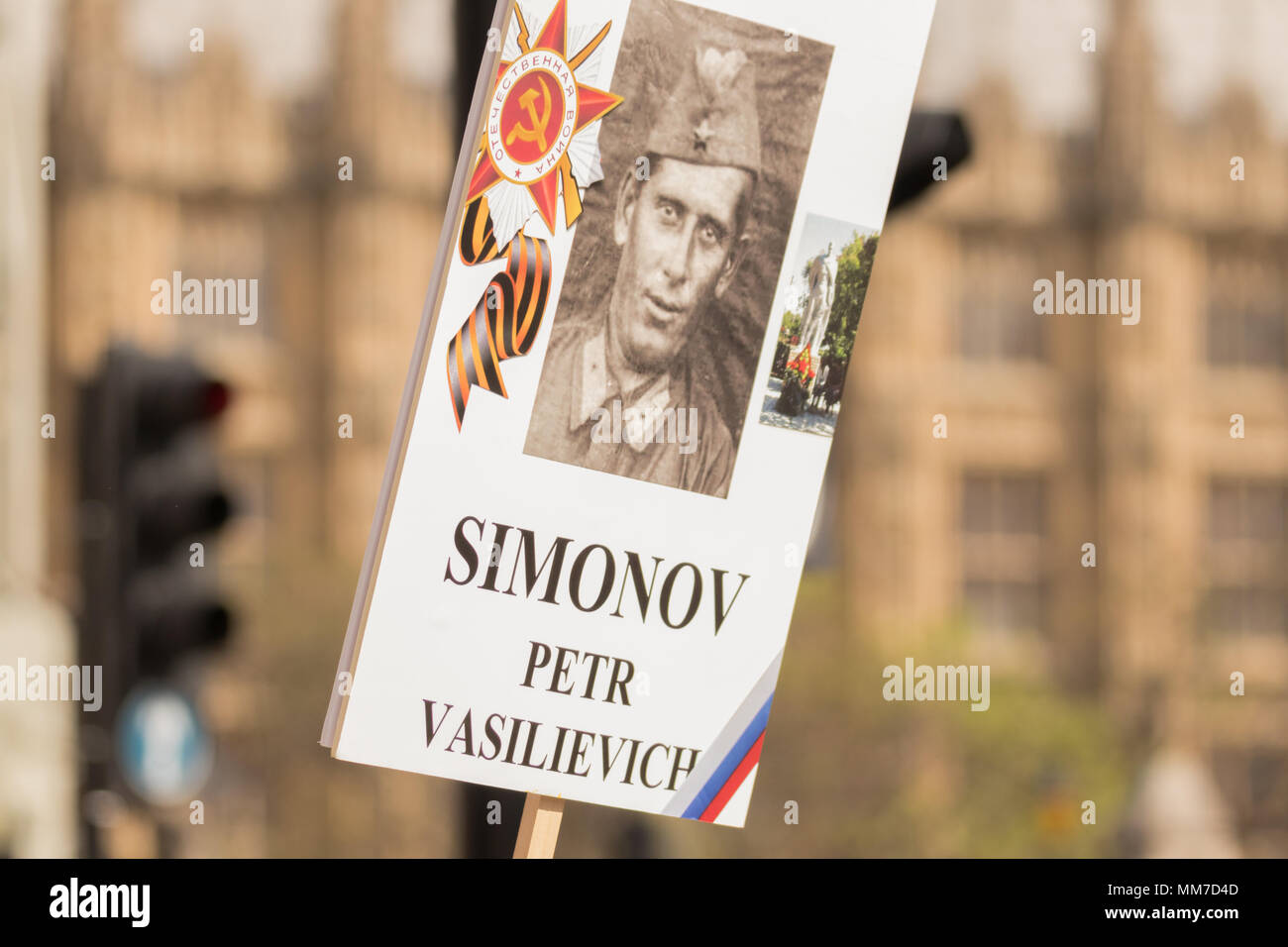London Marks World War II Victory Day With Immortal Regiment March ...