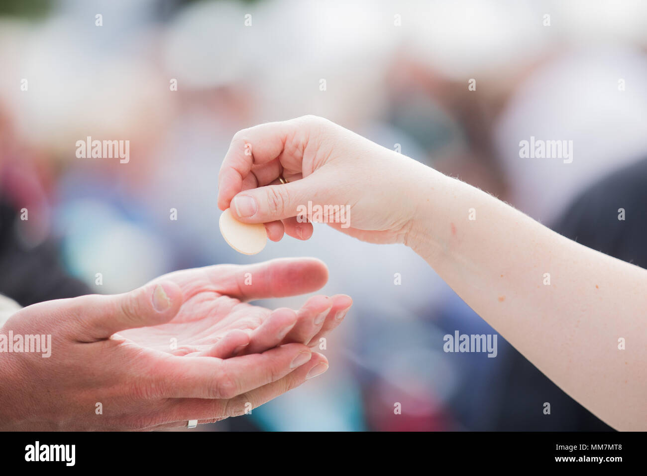 Altar bread hi-res stock photography and images - Alamy