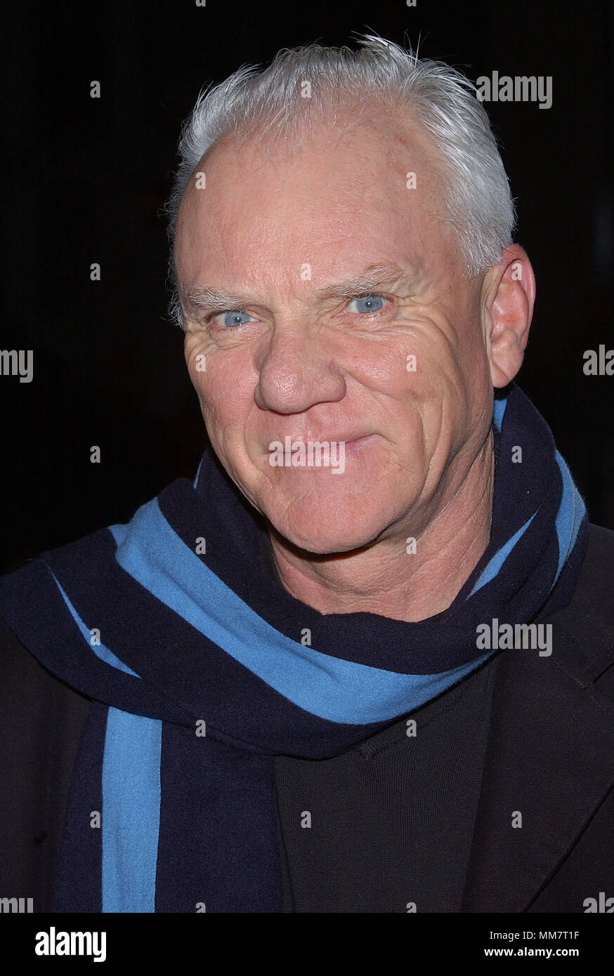 Malcolm McDowell arriving at the Good Company Premiere at the Chinese ...