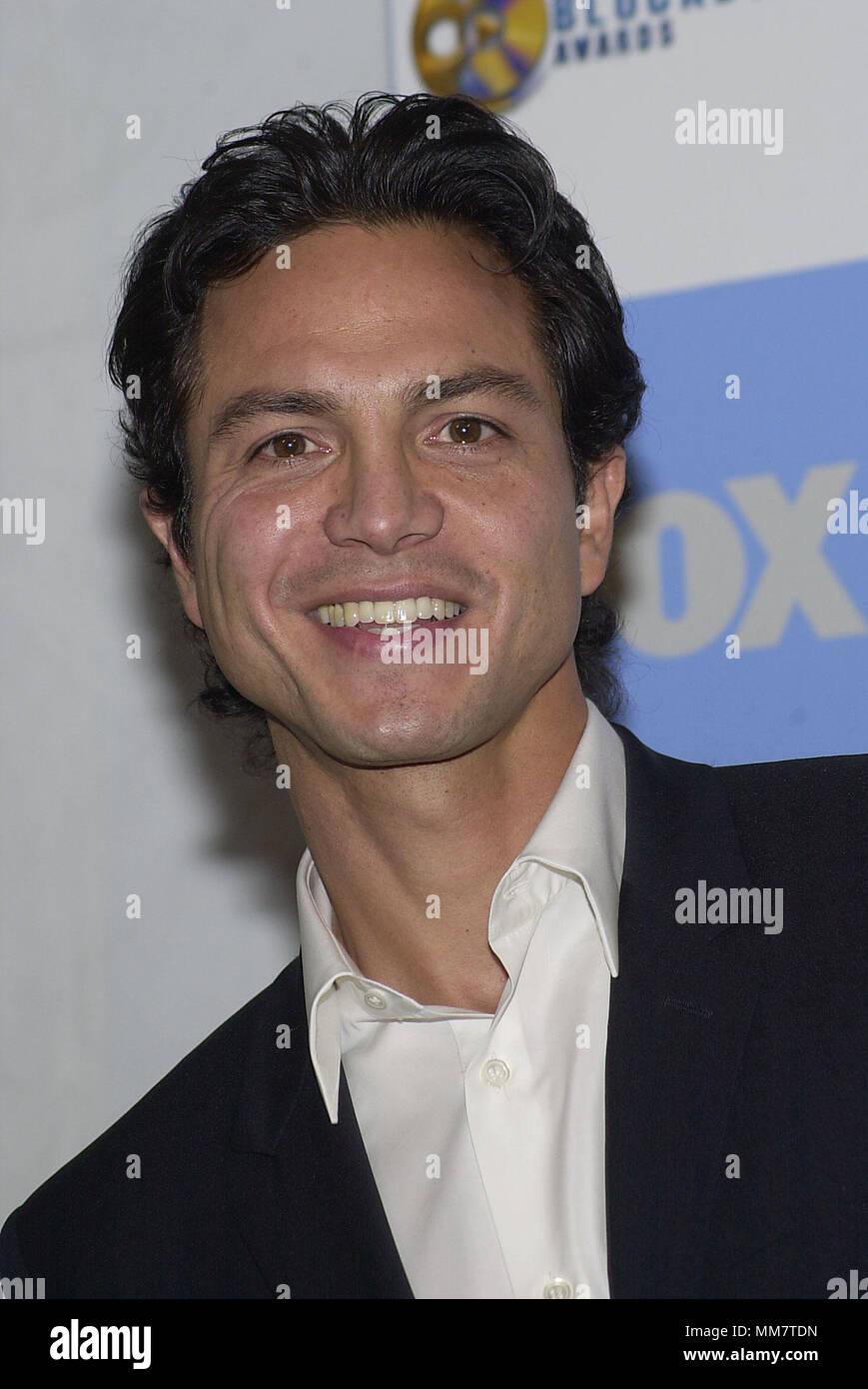 Benjamin Bratt back stage at the 7th Annual Blockbuster Entertainment ...