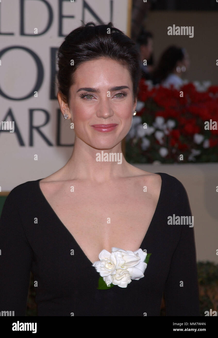 Jennifer Connelly arrives at the 59th Annual Golden Globe Awards at the ...