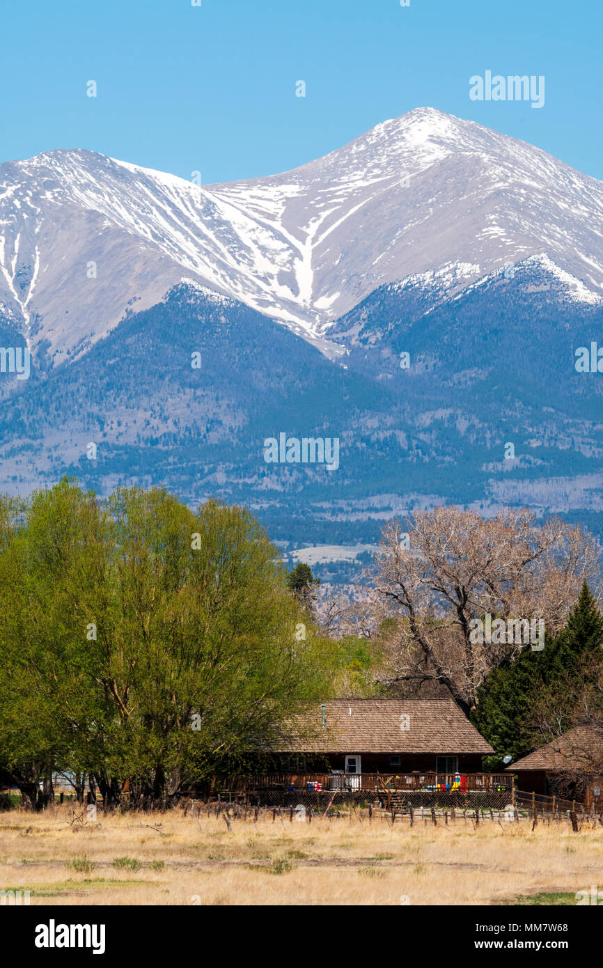 Angel of Shavano; Mt. Shavano; Collegiate Peaks; Rocky Mountains ...