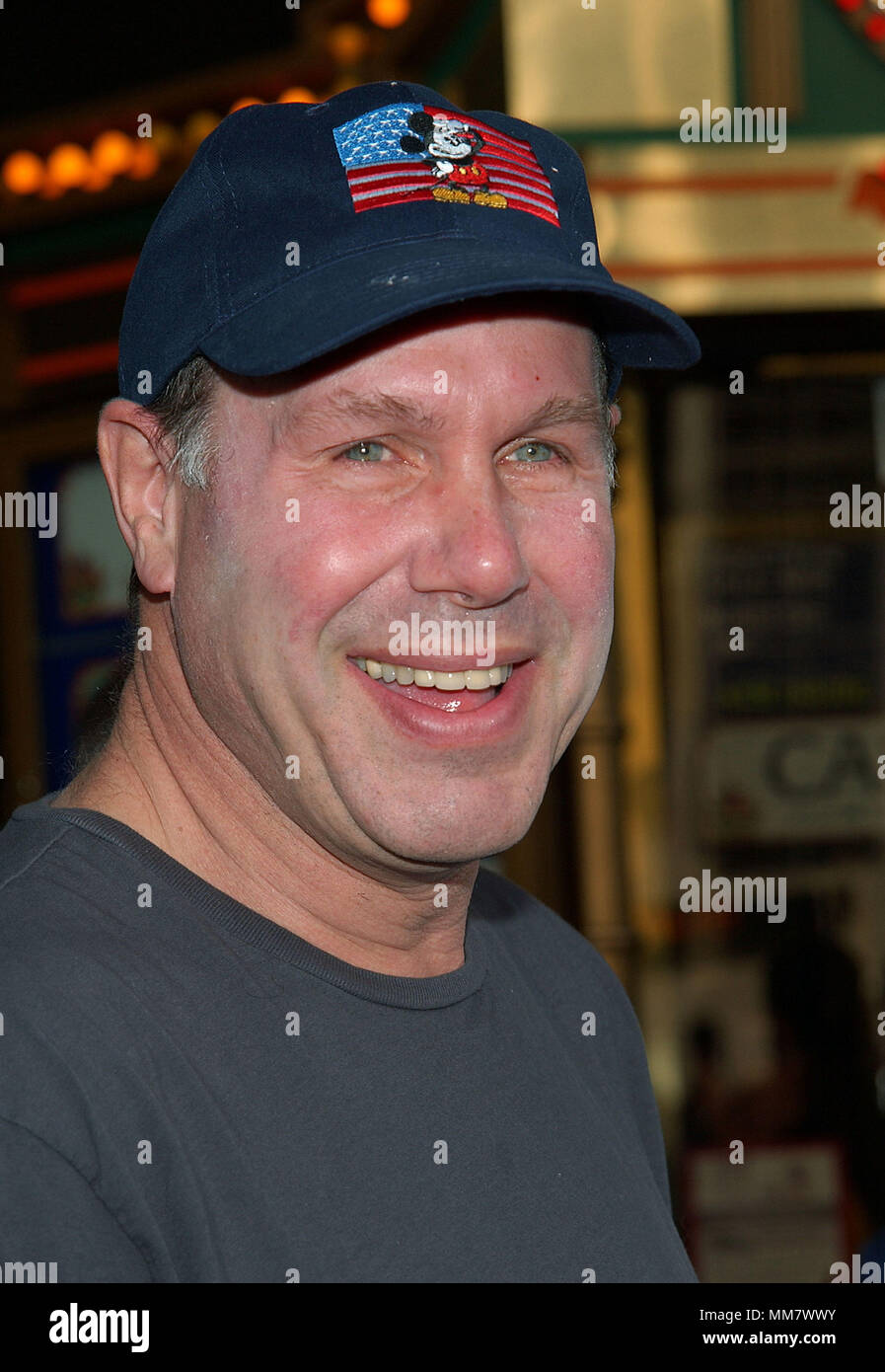 Michael Eisner posing at the premiere of Monsters Inc. at the El ...