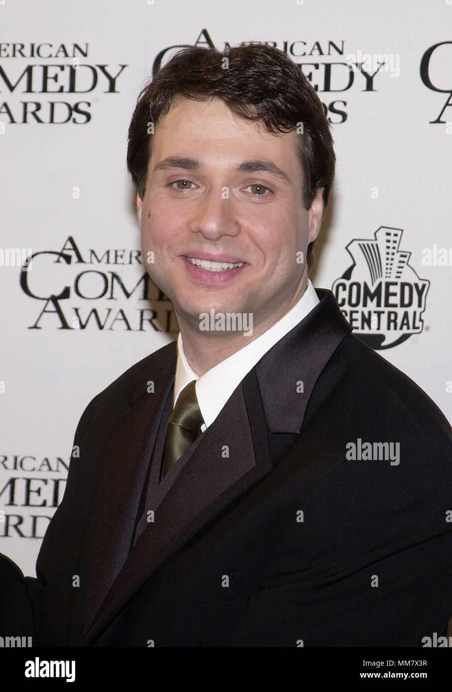 Adam Ferraro backstage at The 15th Annual American Comedy Awards held ...