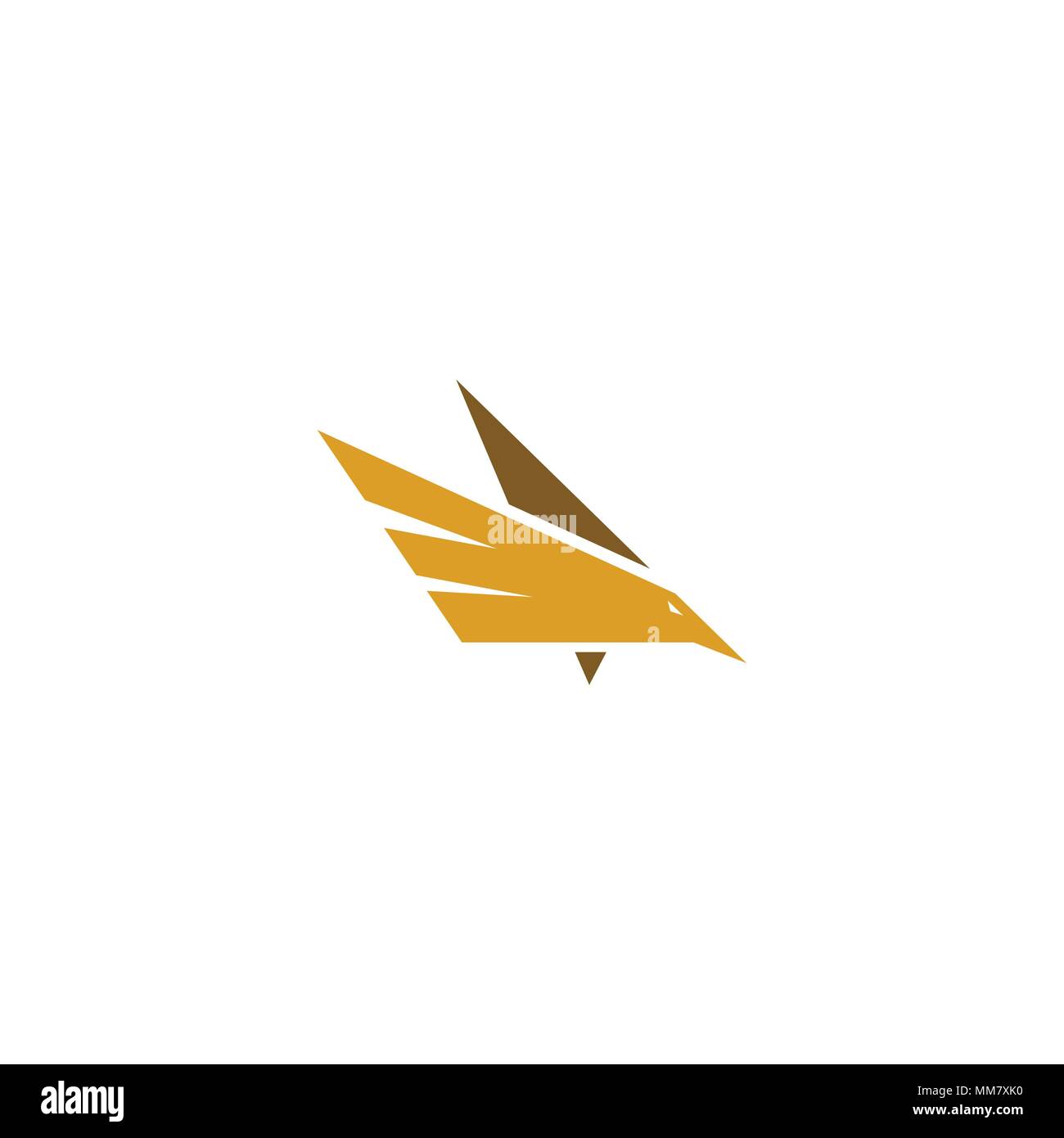 Eagle logo, flying bird icons, vector illustrations Stock Vector Image ...