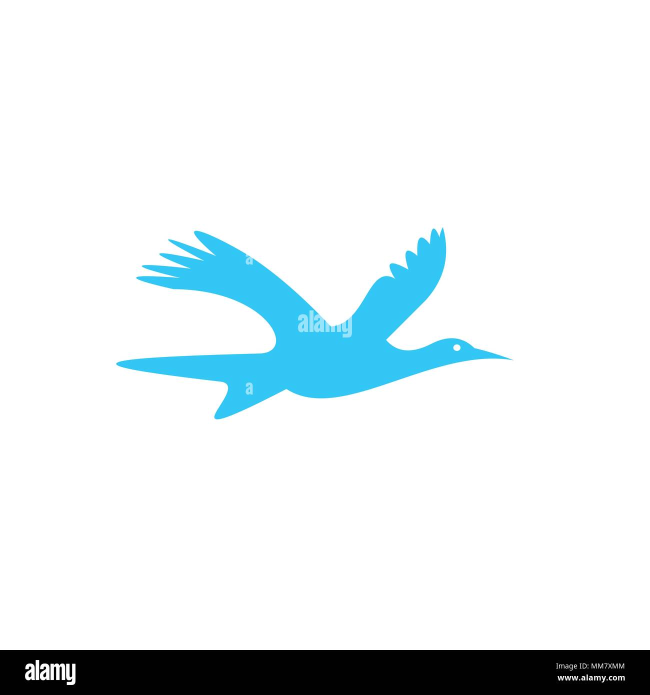 Bird logo, flying bird icons, vector illustrations Stock Vector Image ...
