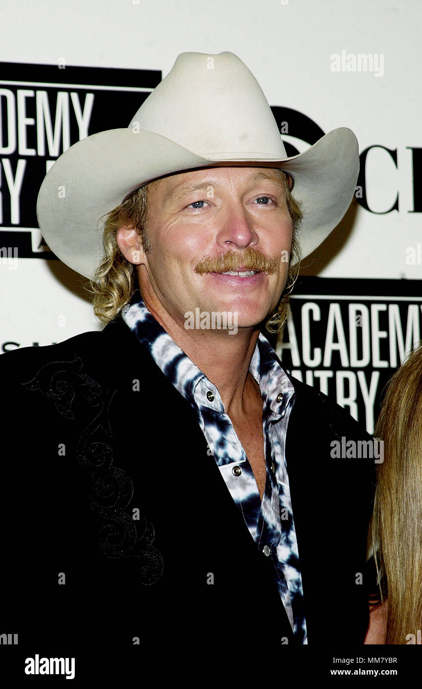Alan Jackson backstage at the 36th Academy of Country Music Awards held ...