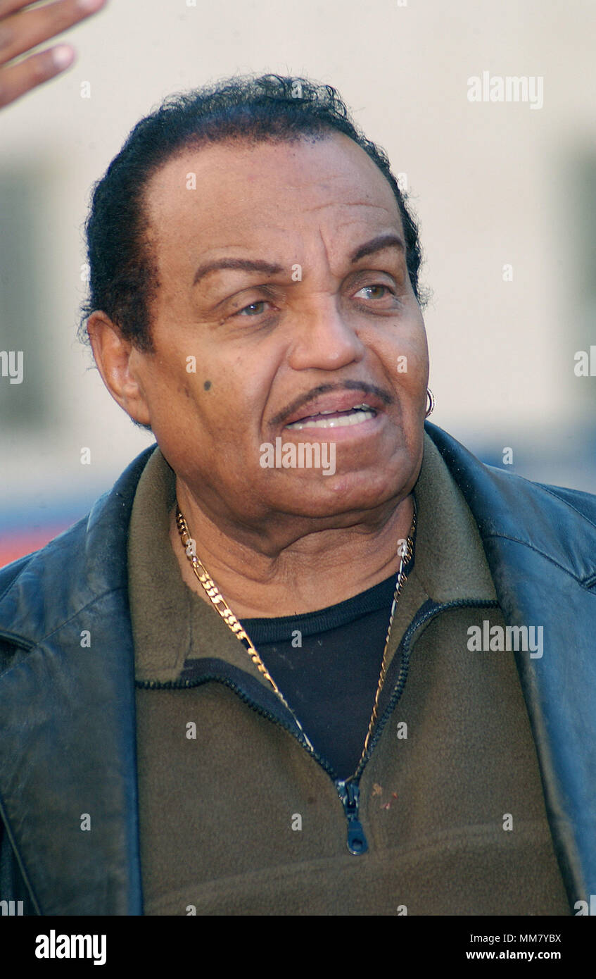 Joe Jackson - Michael's father - came to celebrate the Martin Landau ...