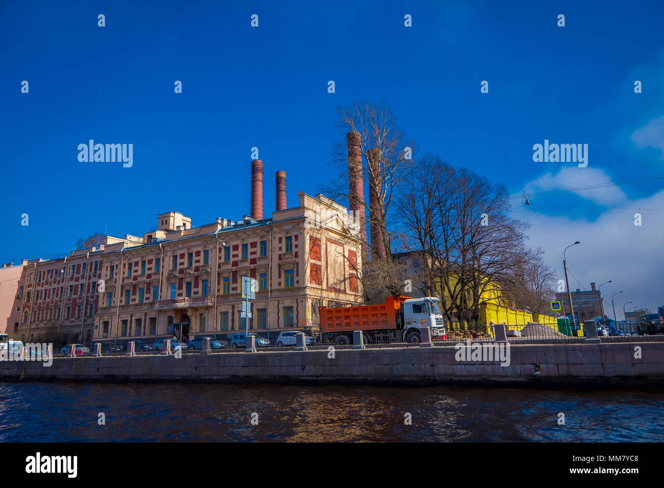 Bridge over fontanka river nevsky hi-res stock photography and images ...
