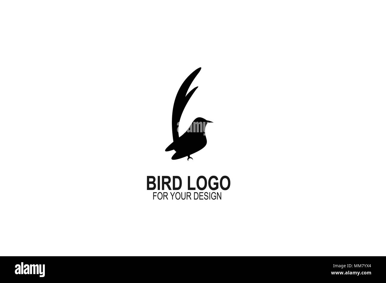 Bird logo design, Magpie logo, creative graphic design, vector icons ...