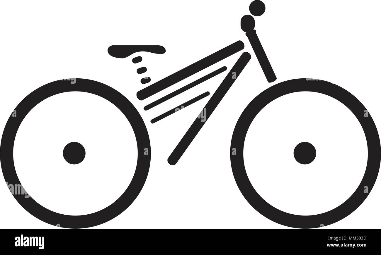 Abstract bicycle icon Stock Vector Image & Art - Alamy
