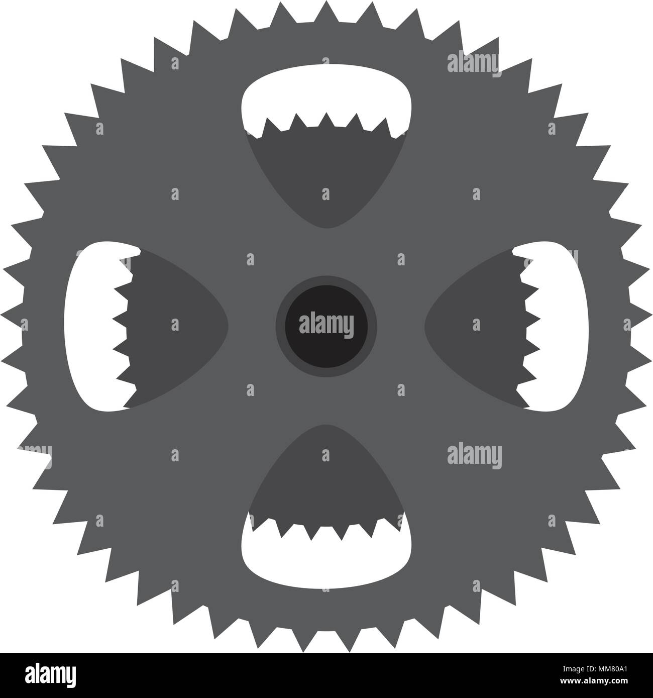 Gear of a bike Stock Vector Image & Art - Alamy