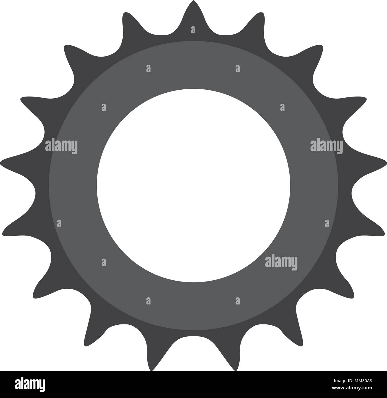 Gear of a bike Stock Vector Image & Art - Alamy
