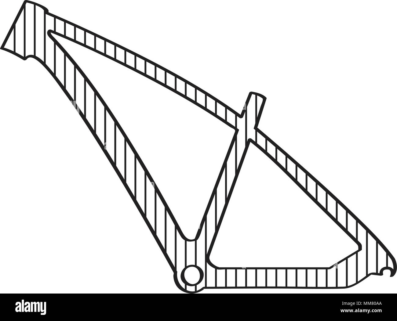 Bike frame sketch Stock Vector Image & Art - Alamy