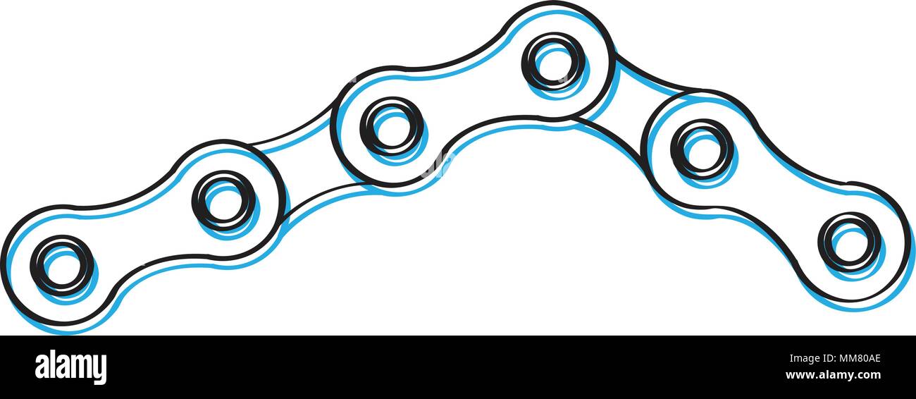 Motorcycle Chain Sketch