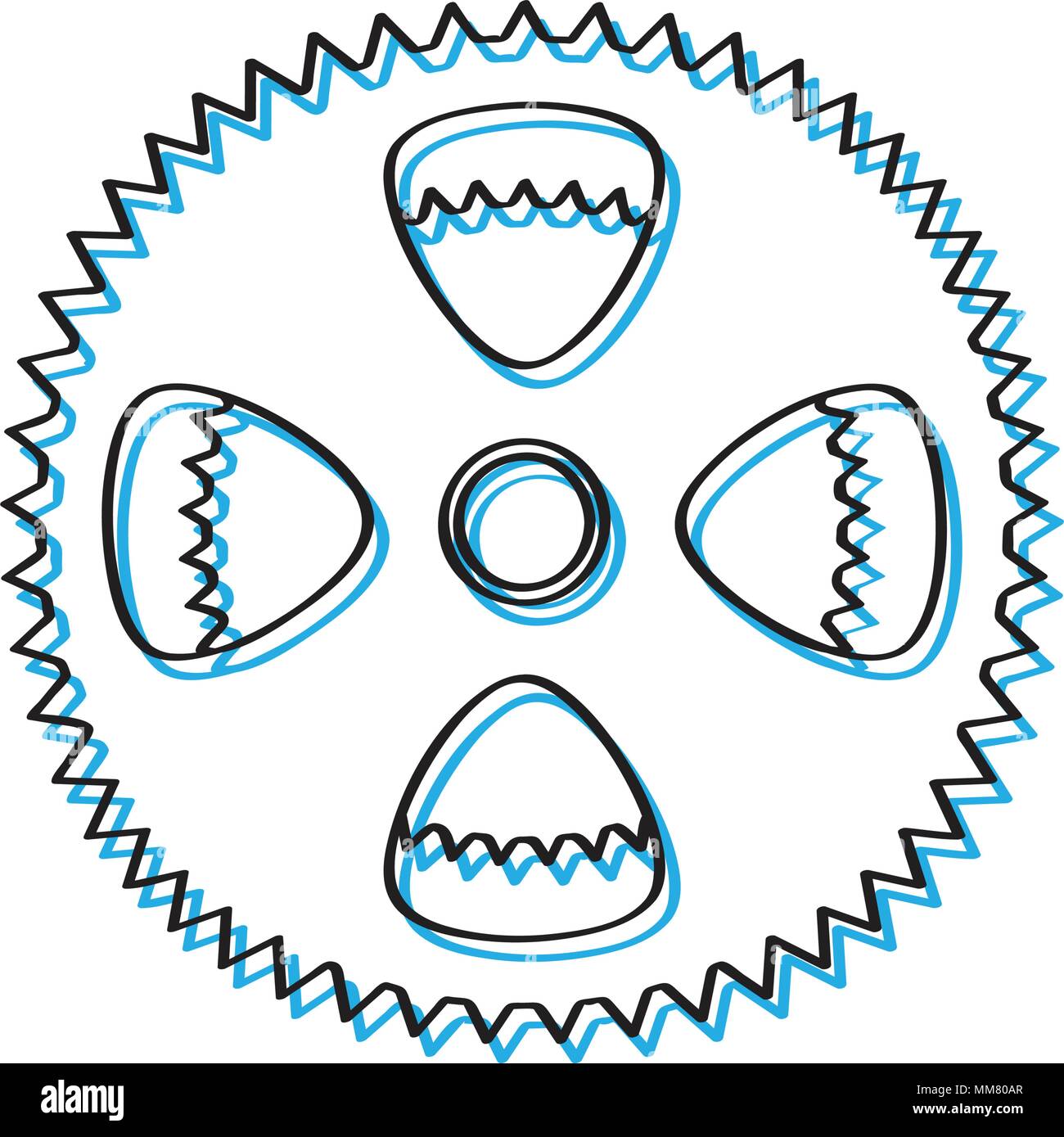 Gear of a bike Stock Vector Image & Art - Alamy